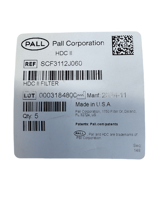 Pall White Filter 6 Micron - All Print Head