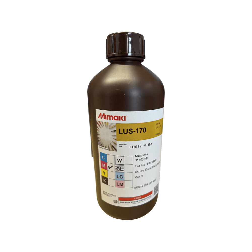 LUS-170 UV Curable Ink for Mimaki UCJV printers - All Print Head