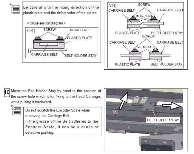 Roland RS-640 Belt, 100S2M2413LW-C - 1000004778 - All Print Head